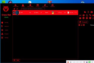 CraxsRAT v7.7 – Medium