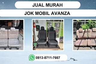 Jok Mobil Avanza – Medium