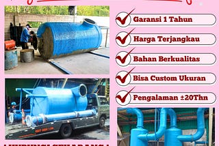 SEDIA TANGKI FIBER – Medium