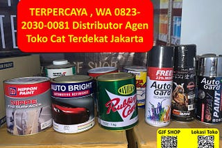 Distributor toko agen cat bekasi jakarta timur – Medium
