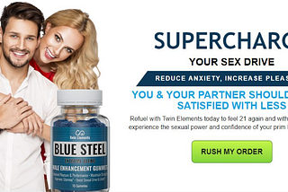Blue Steel Gummies – Medium