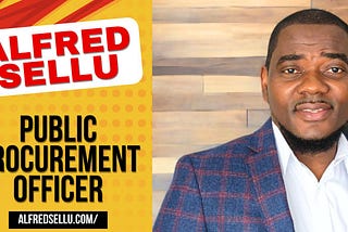 Alfred Sellu Public Procurement Specialist – Medium