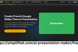 French Google Slides Theme – Medium