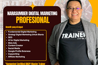 Narasumber Digital Marketing – Medium