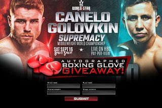 Canelo vs Golovkin – Medium