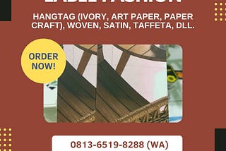 0813 6519 8288 Label Nama di Baju – Medium