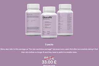 Glucofit Blood Sugar United Kingdom – Medium