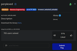 PICO CTF 2025. Reverse Engineering Category — Flag… | by aton | Mar, 2025 | Medium