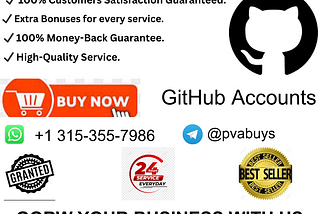 Buy Verified Github Accounts – Medium