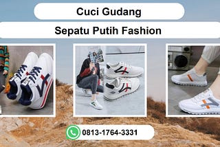 Sepatu murah putih – Medium