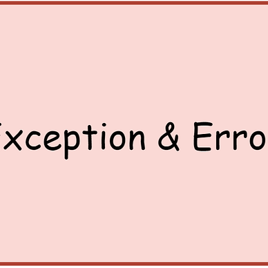 Because I Didn’t Know the Difference Between Exception and Error in Java, I Failed the Interview ...