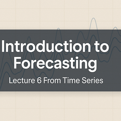 Time Series Chapter 6 : Introduction to Forecasting: Naïve, Mean ...