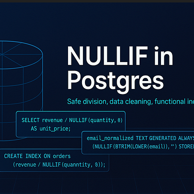 Mastering COALESCE in PostgreSQL. The dreaded NULL | by Tihomir Manushev | Medium