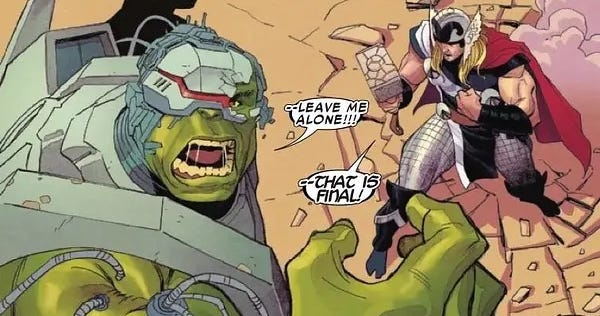 Comic Book Haiku — Hulk vs. Thor: Banner Of War Alpha - The Ugly ...