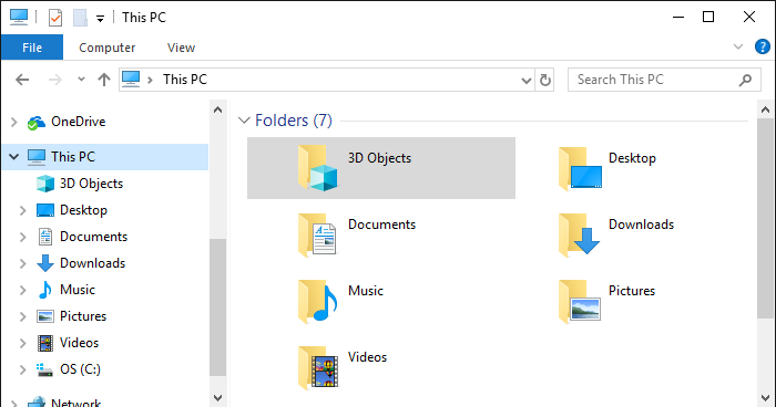 Go away, 3D Objects folder. Hide the new Windows 10 3D Objects… | by ...