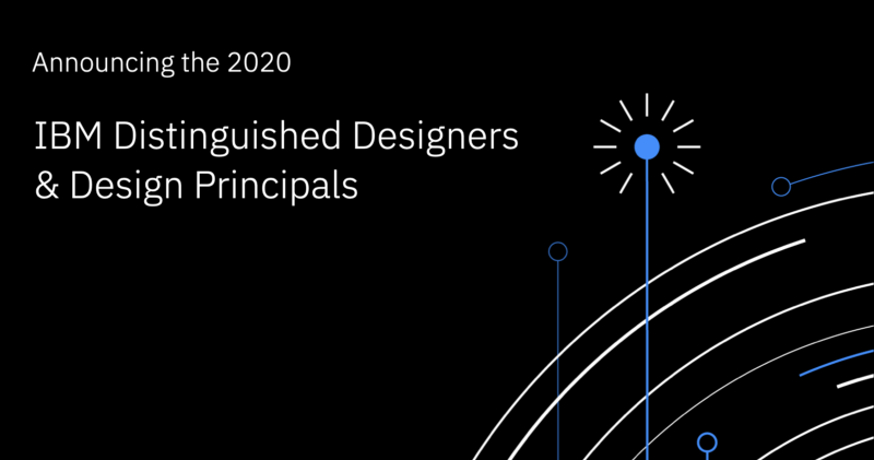 Announcing our newest IBM Distinguished Designers and Design Principals ...