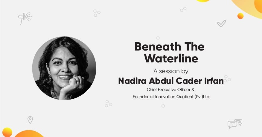 Beneath The Waterline. A session by Nadira Abdul Cader Irfan | by Esha ...