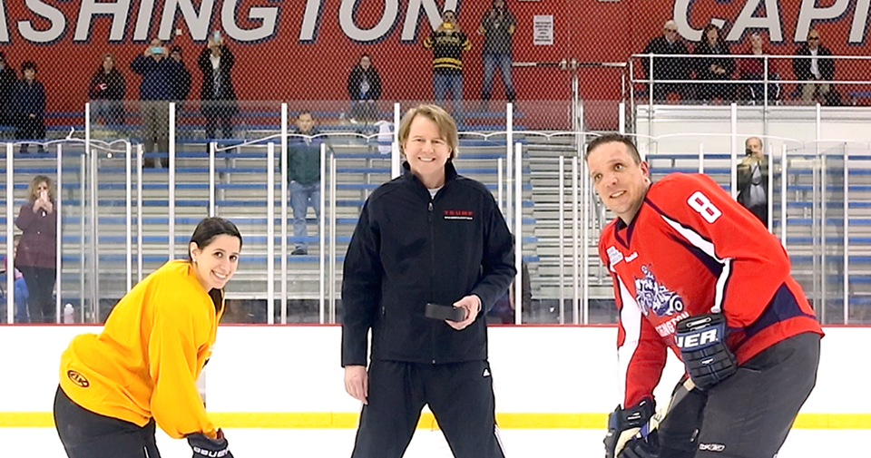 Sadecki Finds Freedom in Hockey. “You might say that blindness and ice ...