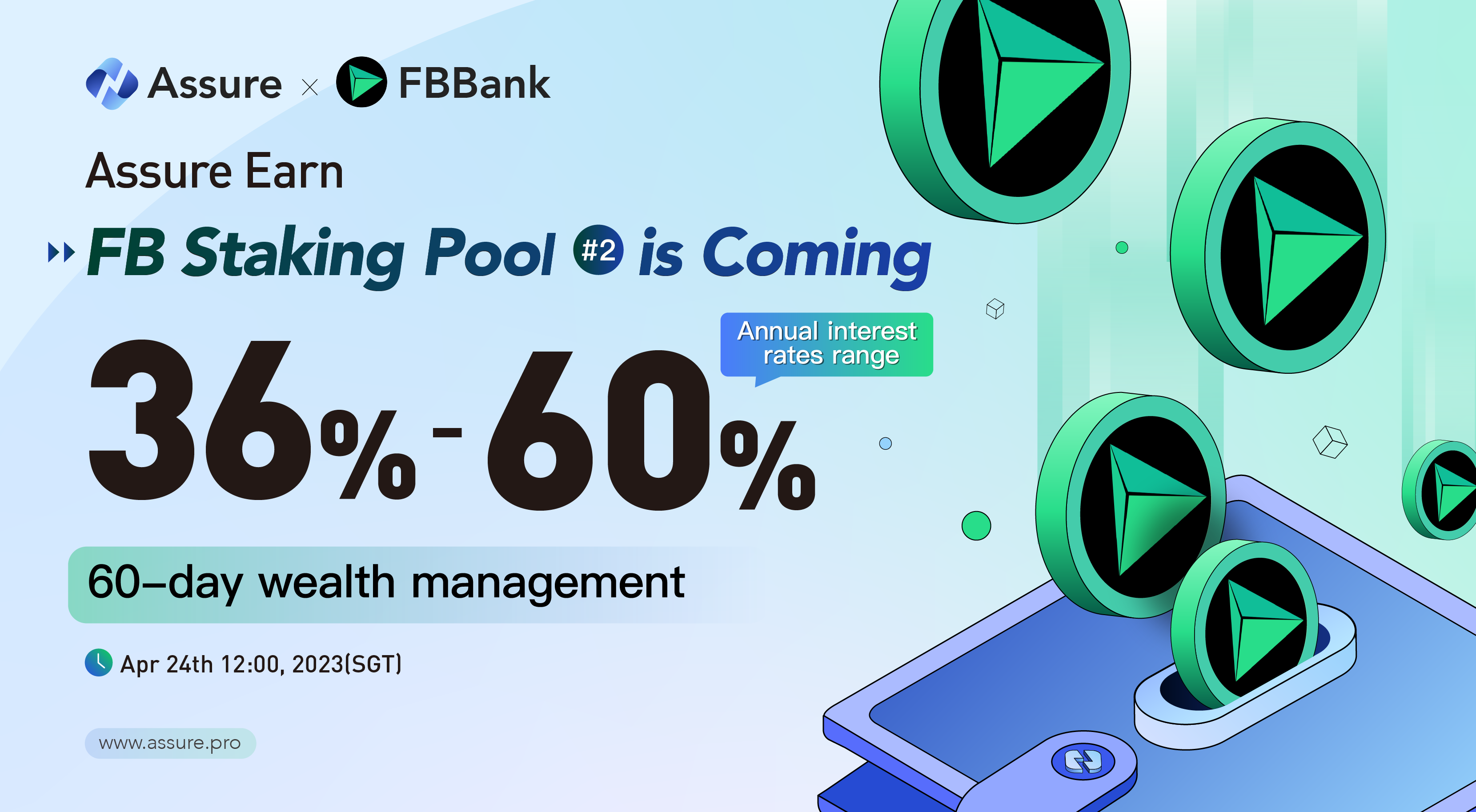 The FB Staking Pool is Launched at Assure Wallet! Up to 300% APR! | by ...