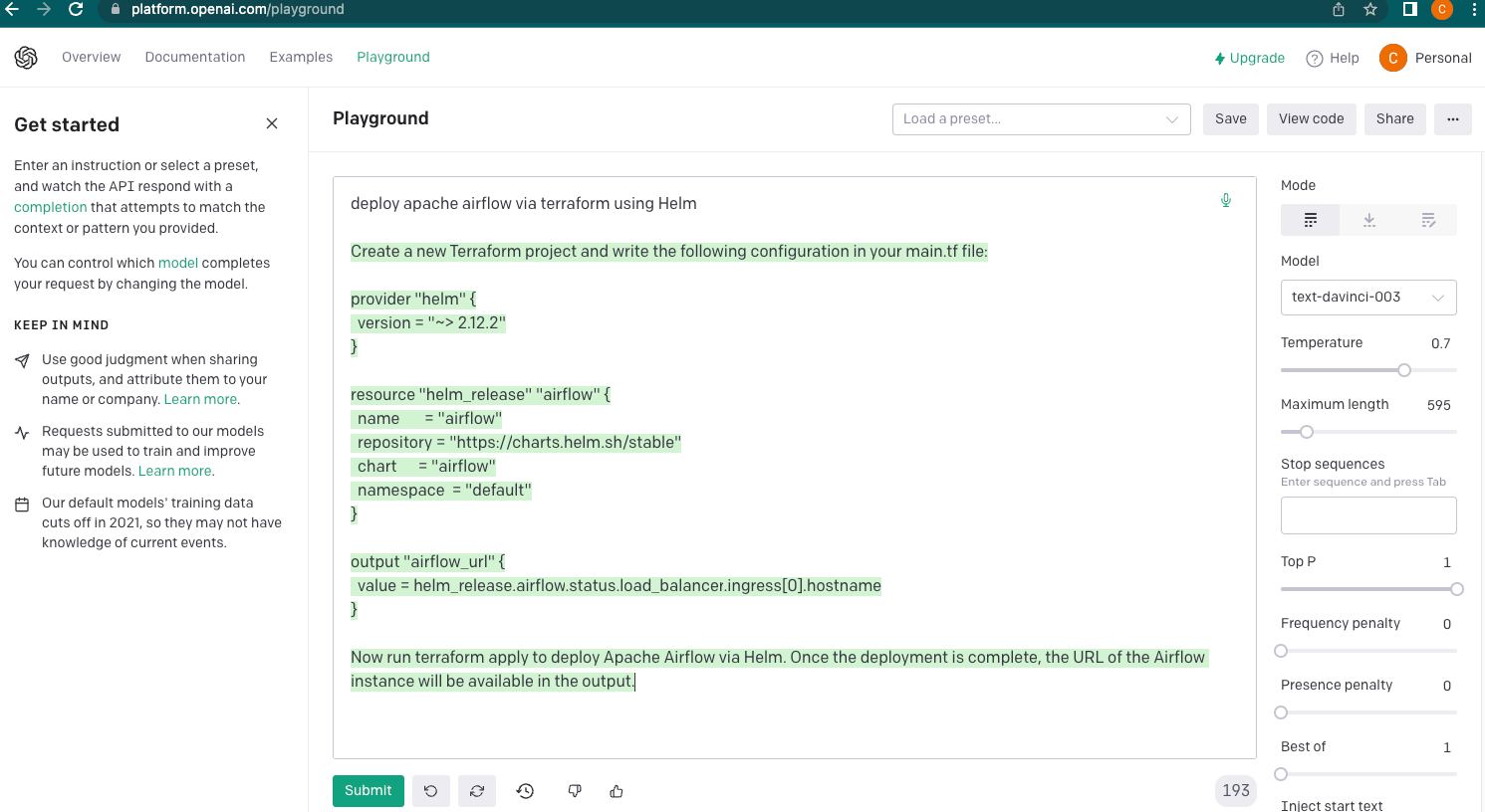 How to use ChatGPT to help you prepare for interviews | by Caoimhe Harvey | Apr, 2023 | Dev Genius