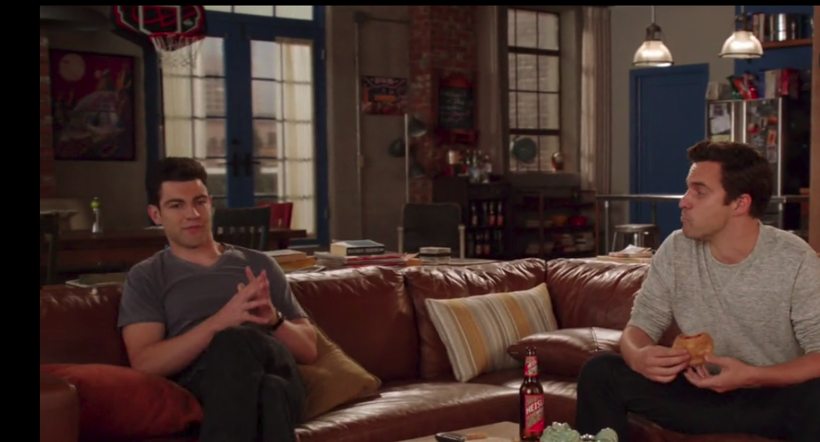 Nick Miller Couch Gif