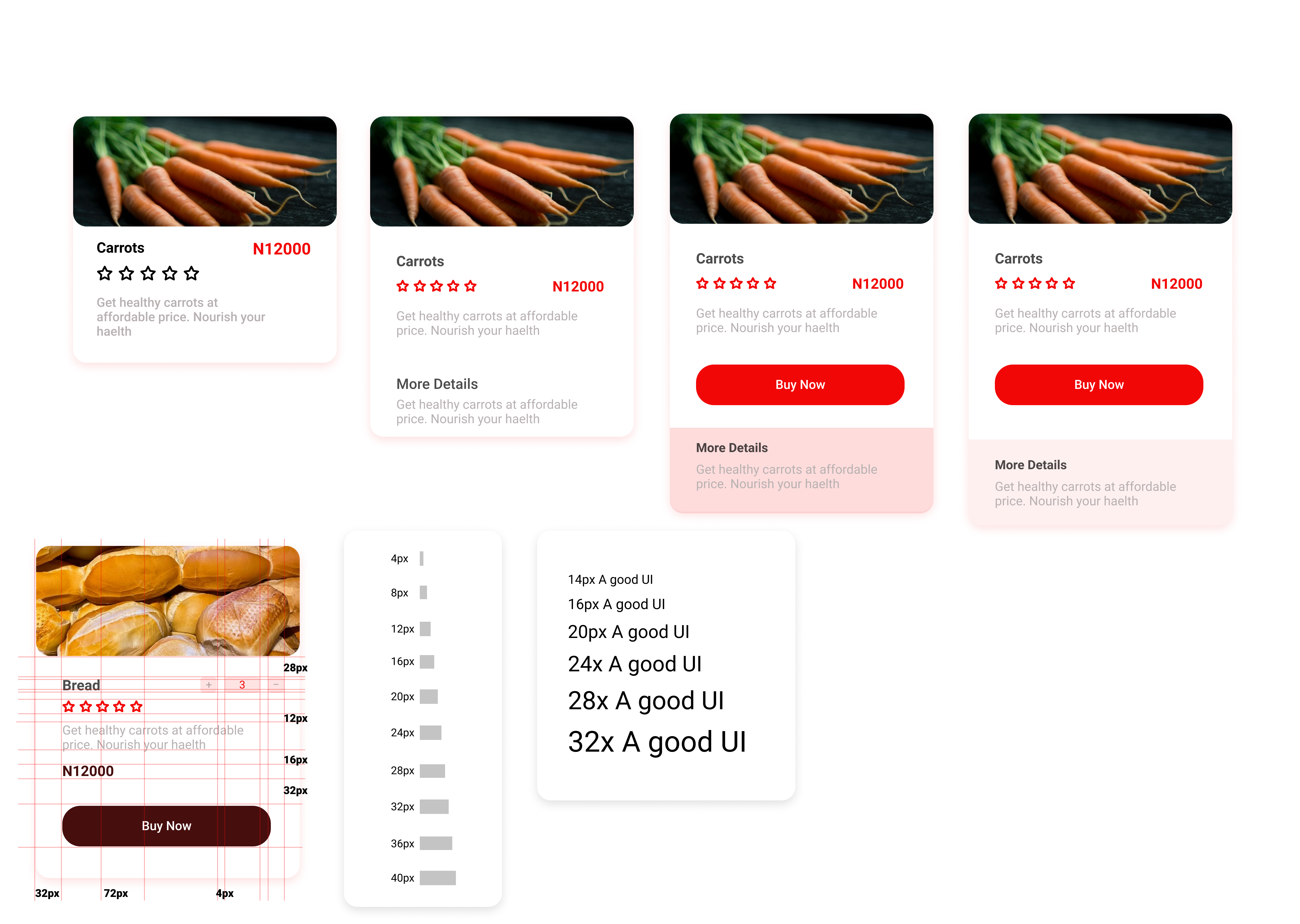 The use of Colours and Shadows for better Hierarchy (UI) | by Fatima ...