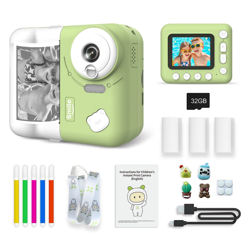 Unveiling the Ultimate Capture Companion: Kids Instant Print Camera ...