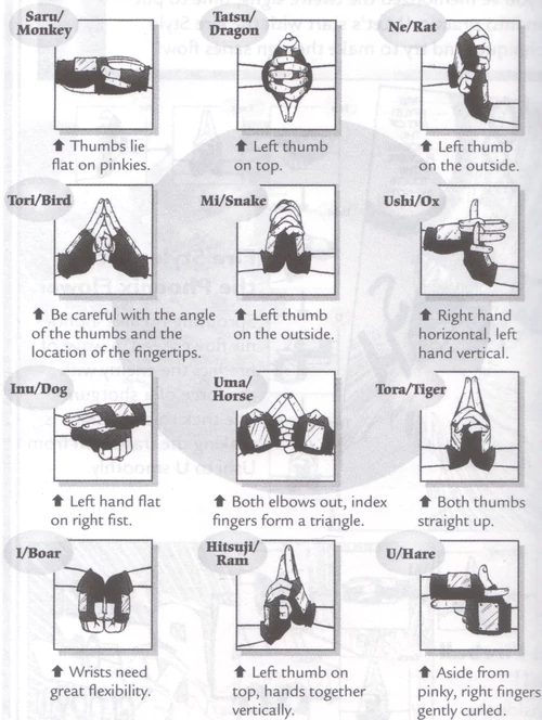 Naruto Hand Signs