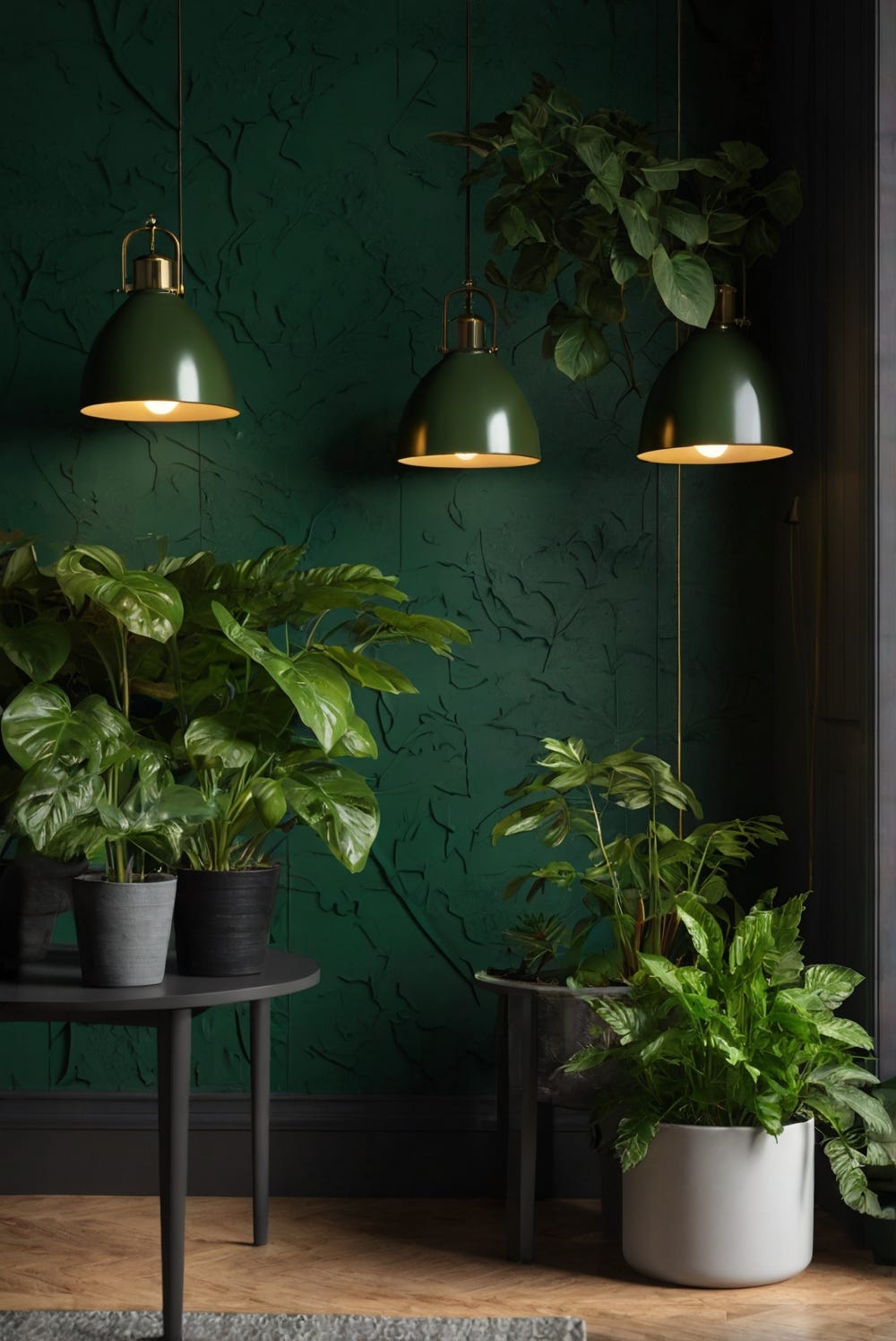 How to Bring Nature Indoors with Dark Green for a Verdant Haven? | by ...