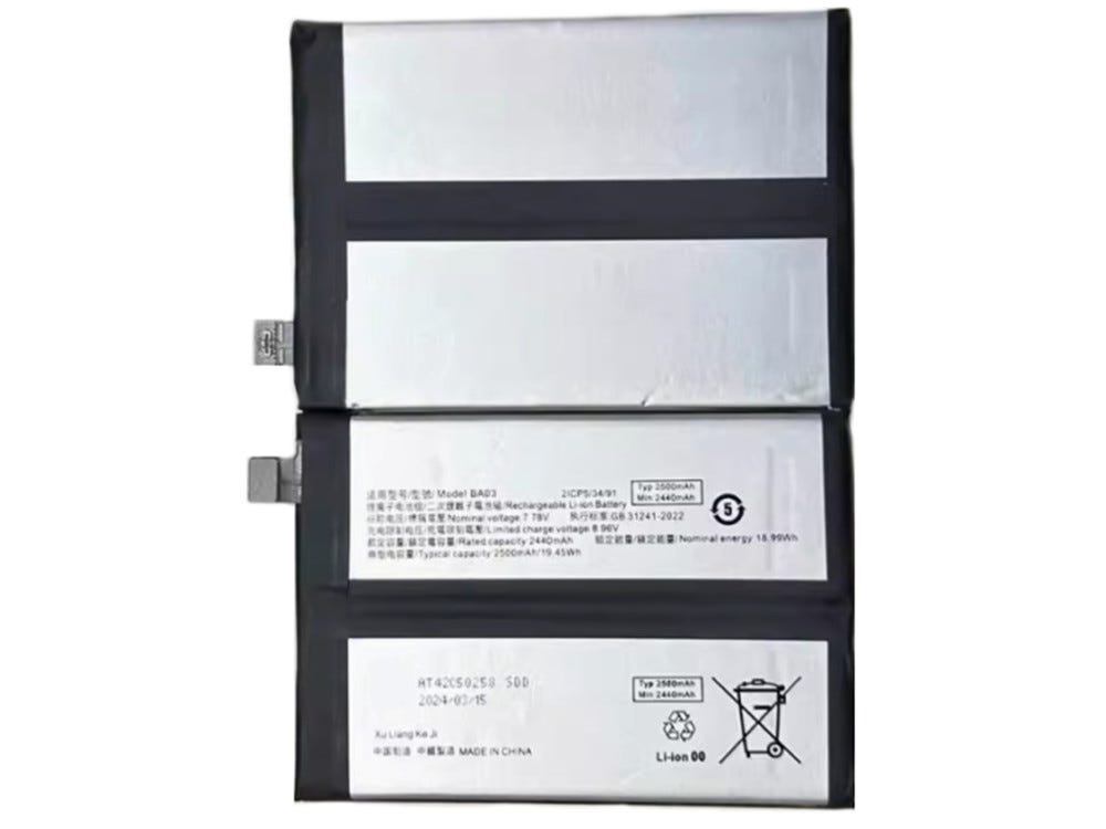 New battery 2500mAh/19.45WH 7.78V for VIVO BA03 | by Batteryven | Jul, 2024 | Medium