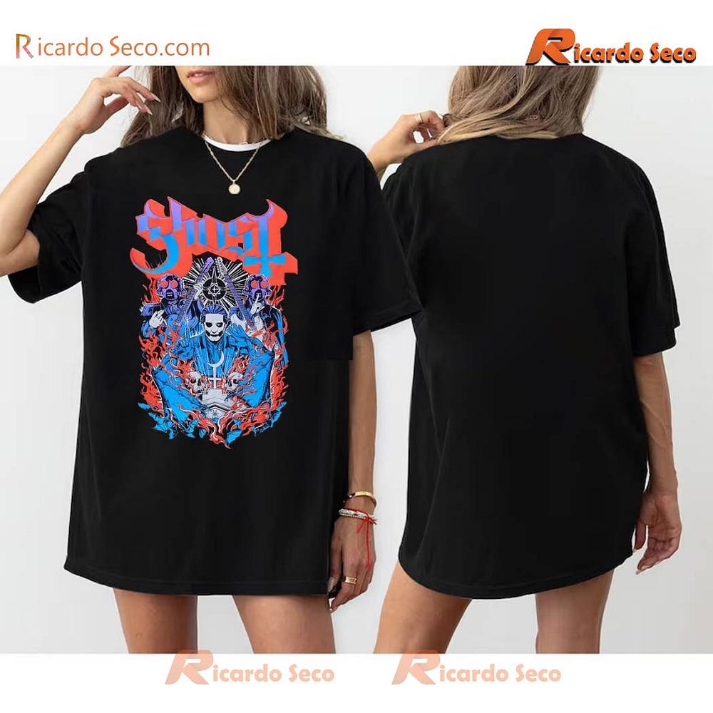 Ghost Band Cardinal Copia & Ghouls Tee: Spooky & Stylish | by ...