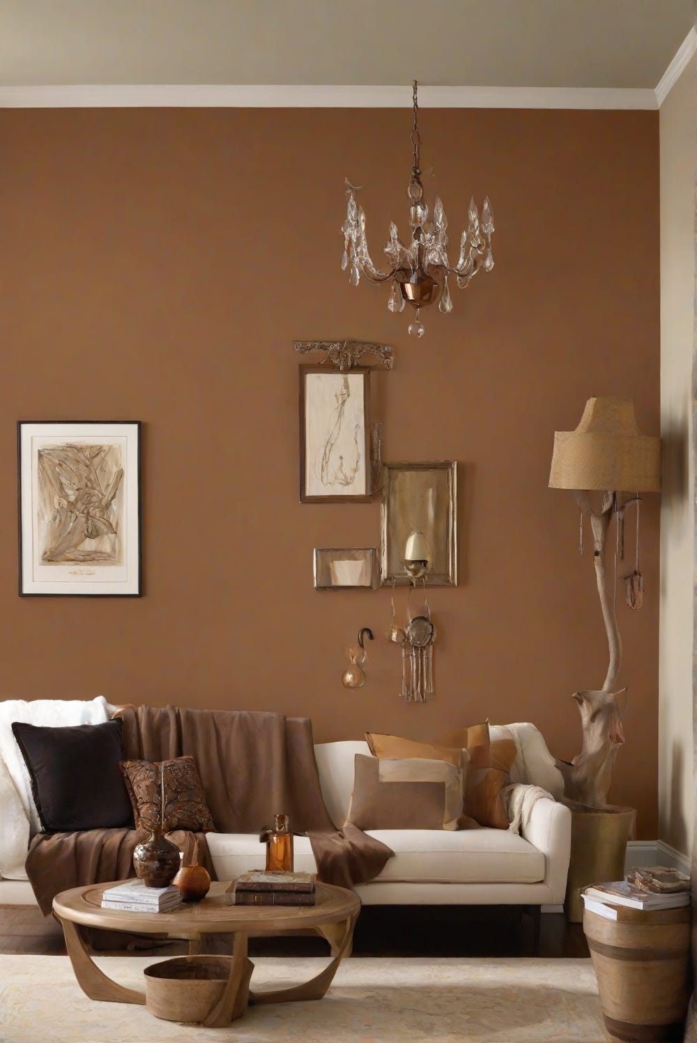 Living Room Walls: Armagnac SW 6354 is a rich and warm hue that adds ...