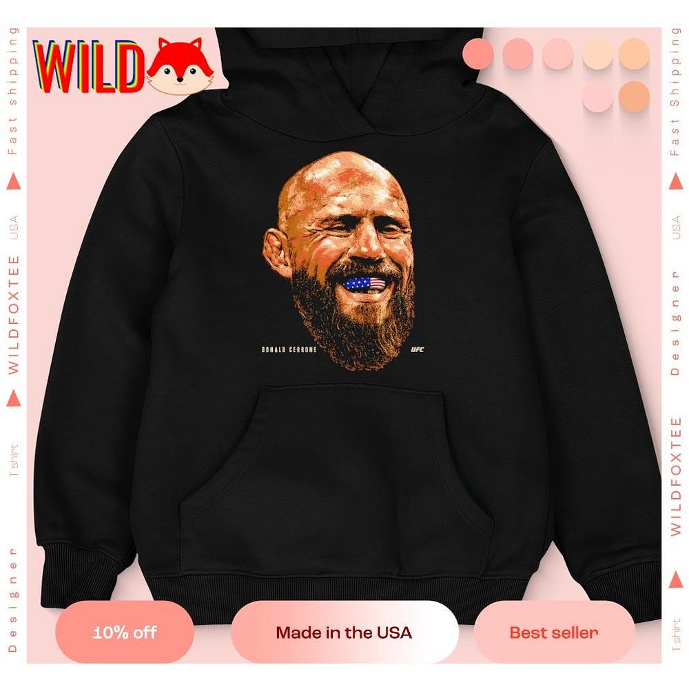 Official Donald Cerrone USA Mouthpiece WWE head shirt | by ...