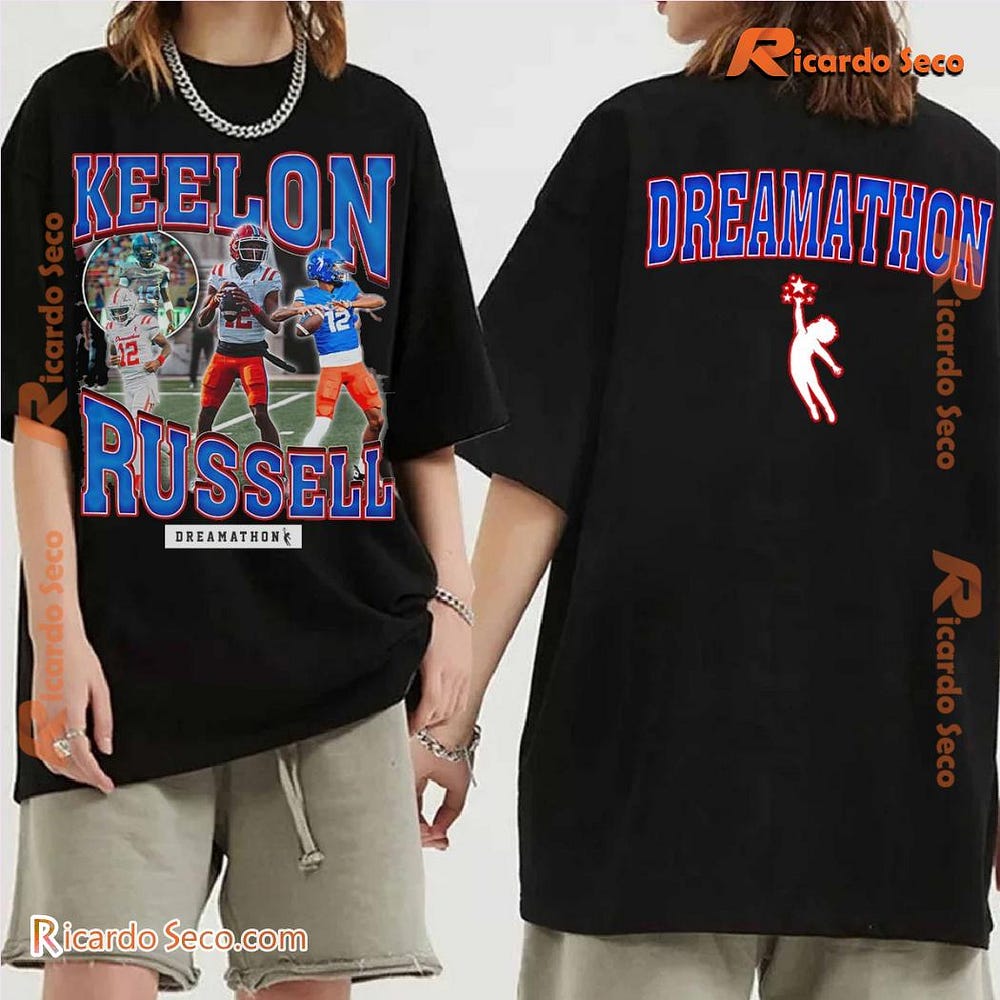 Show Your Crimson Tide Pride: The Keelon Russell Dreamathon 2024 T ...