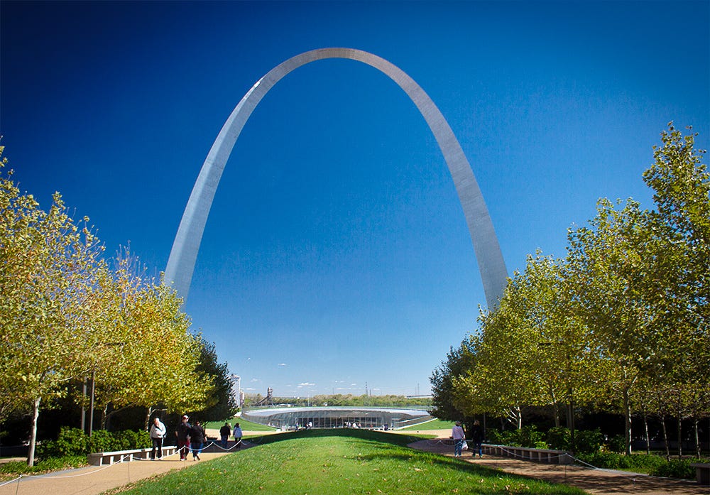 The Saint Louis Gateway Arch National Park: Tossing Aside the ...