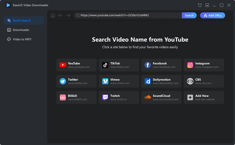 How to Solve “4K Video Downloader Can’t Parse This Link” | by EaseUS ...