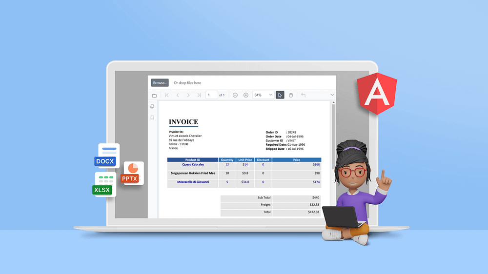 View Word, Excel, and PowerPoint Files in Angular Application | by Jollen Moyani | Syncfusion ...