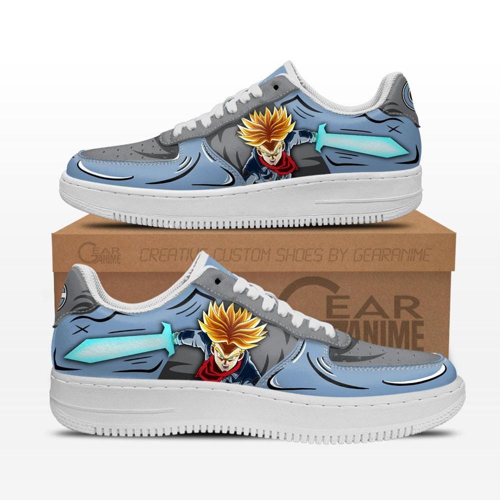 Future Trunks Air Sneakers Custom Anime Dragon Ball Shoes Click To Buy ...