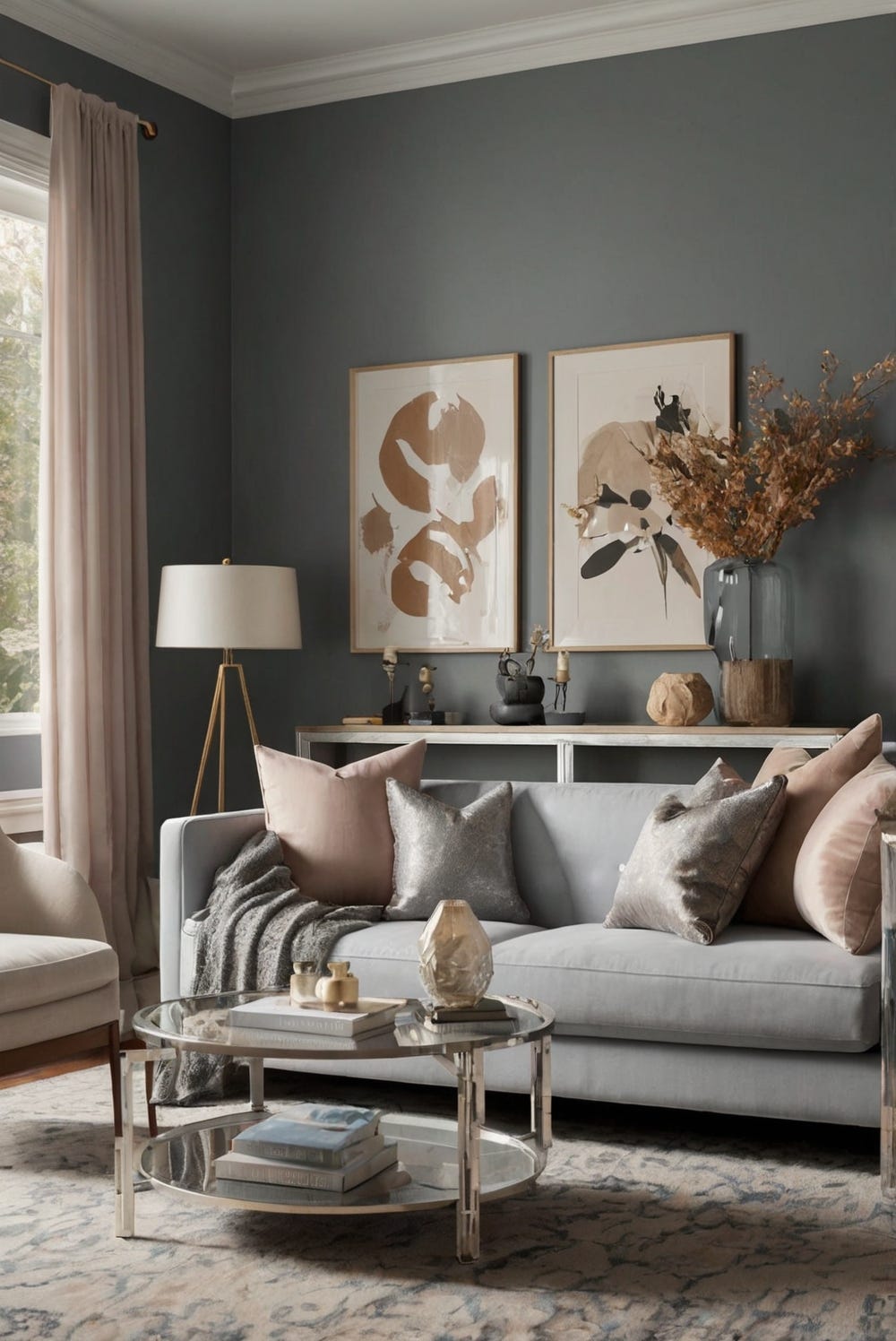 Learn how to create a gender-neutral living room with a harmonious ...