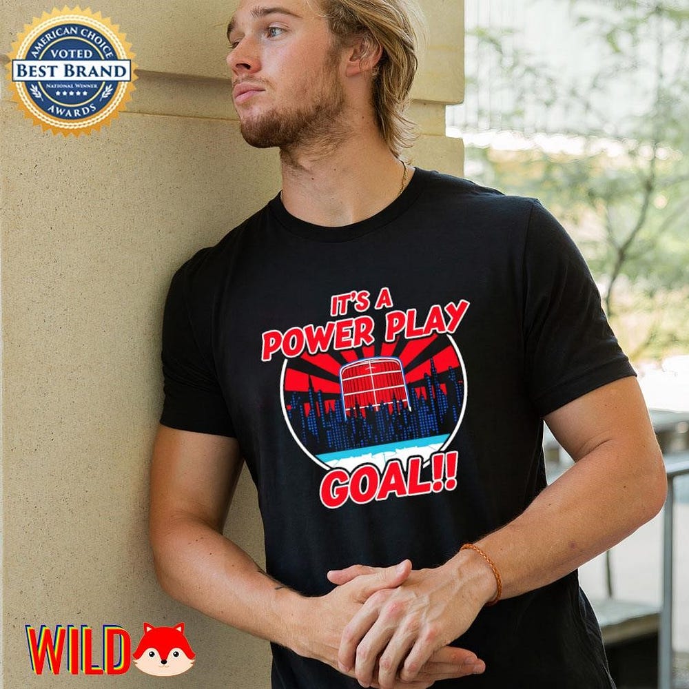 New York Rangers it’s a power play goal skyline shirt | by ...