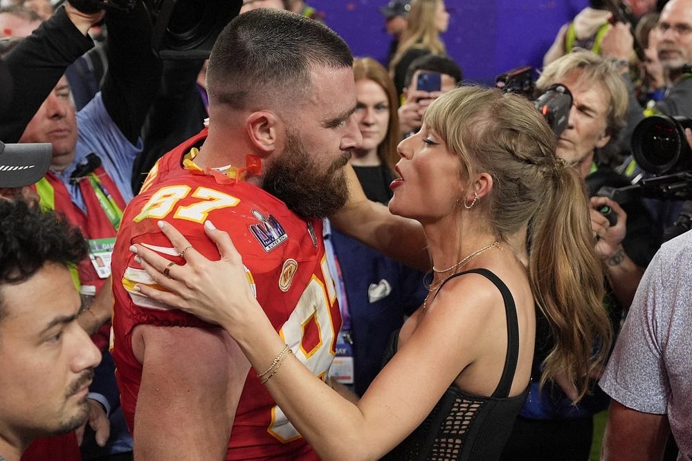 Swift’s love story Super Bowl, most watched of all time | by 19guide03 ...