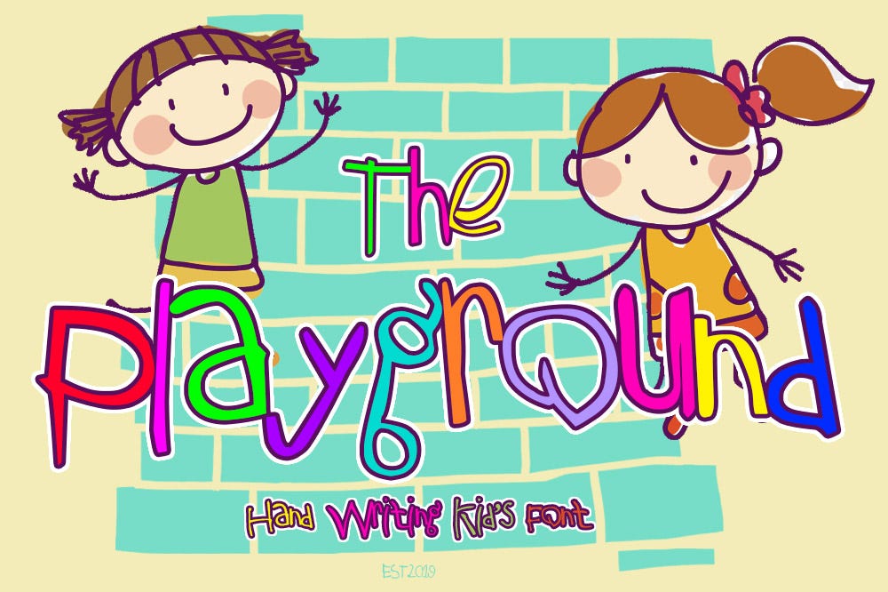 The Playground Font - Seraphinaspectrum - Medium