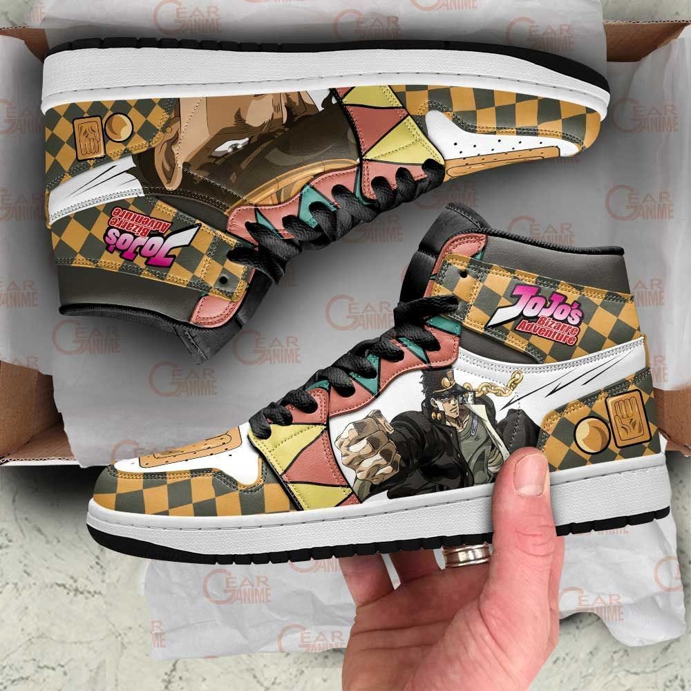 Jojo’S Bizarre Adventure Jotaro Kujo Anime Air Jordan Shoes Sport ...