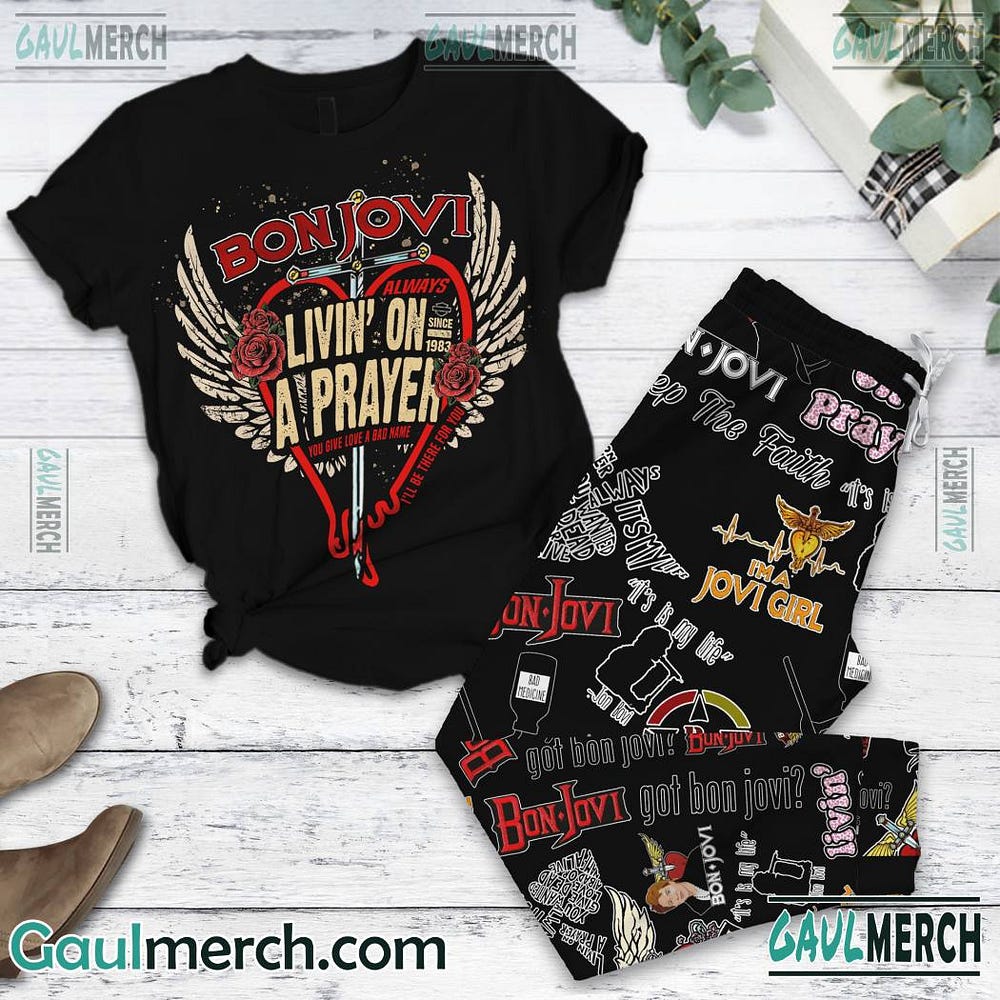 Channel Your Inner Rock & Roll Legend with Bon Jovi Pajamas | by ...