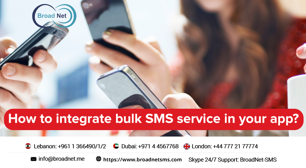 How to Integrate Bulk SMS Service in Your App? | by SMS verification ...