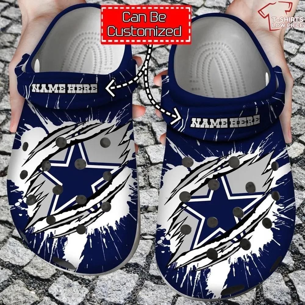 Dallas Cowboys Football Team Crocs Shoes QV | by SuperHyp Store | Medium