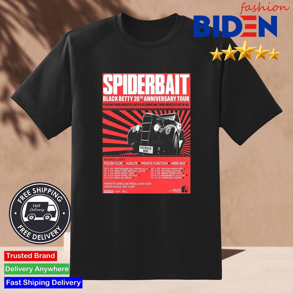 Nice Spiderbait Tour 2024 Black Betty 20th Anniversary Tour Schedule ...