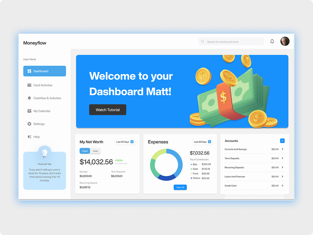 Money Management — Personal Finance Dashboard | by Yohana Molina | Medium