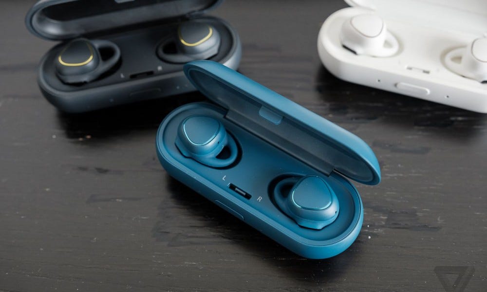 Samsung Gear IconX — The First Ever Wireless Earbuds With Activity ...