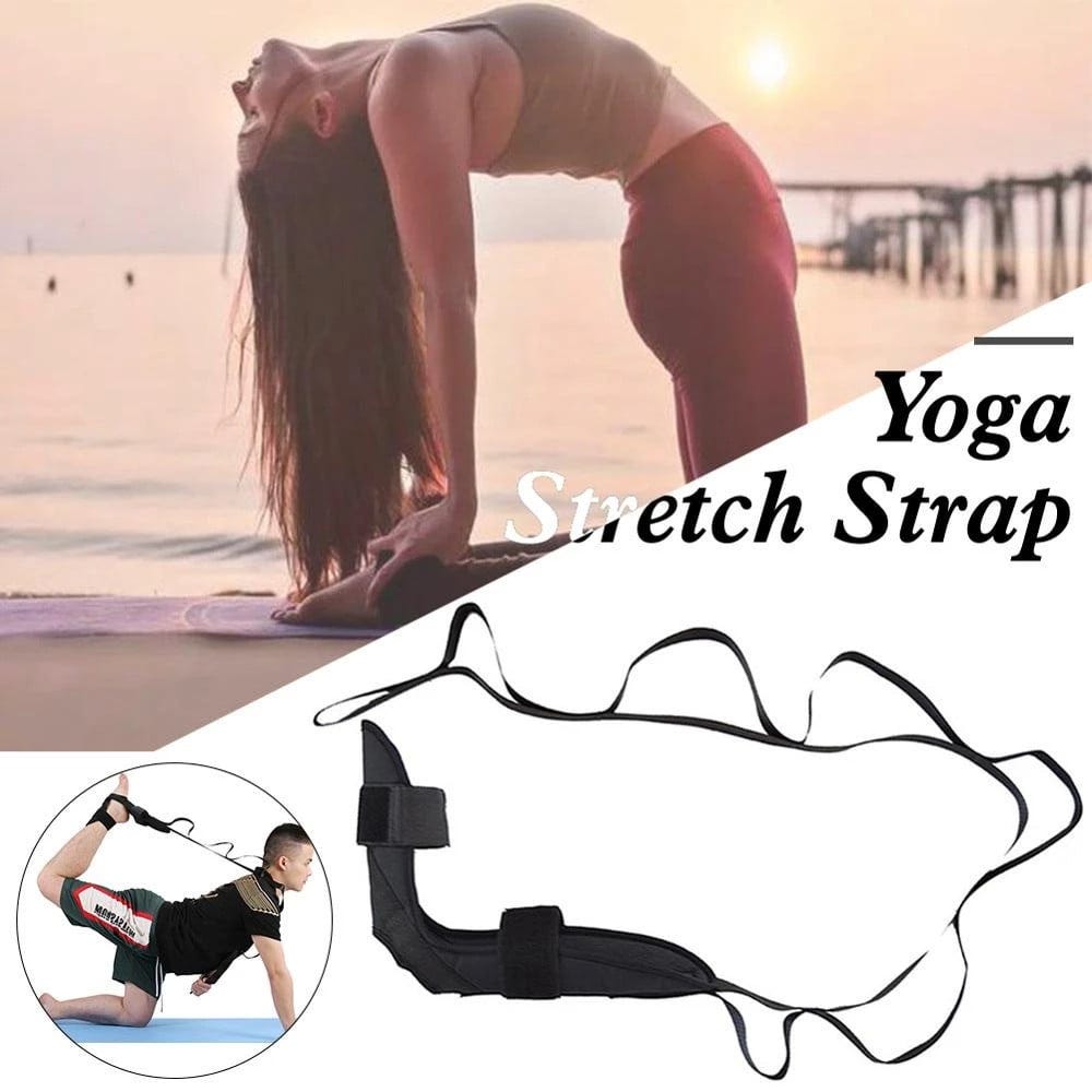 Flexibility & Stretching Strap. Get your legs more flexible with just ...